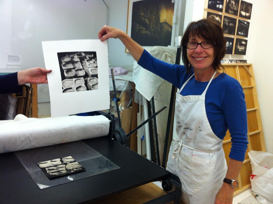 Catherine Mackey Art News: Drypoint Printing Workshop